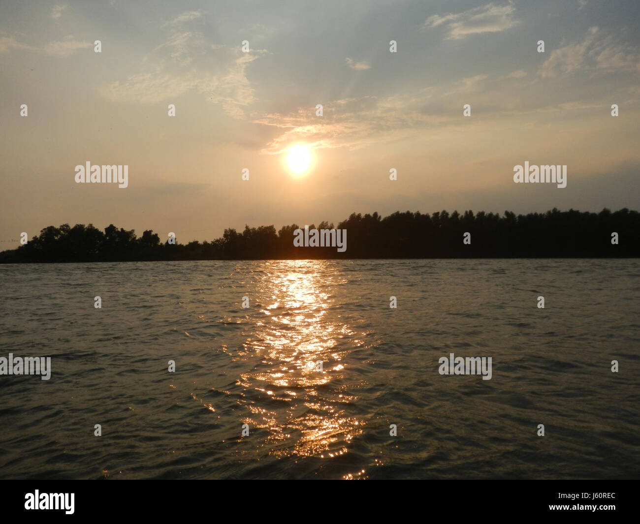 02998 Masantol Pampanga River Districts villages Riverbanks 44 Stock ...
