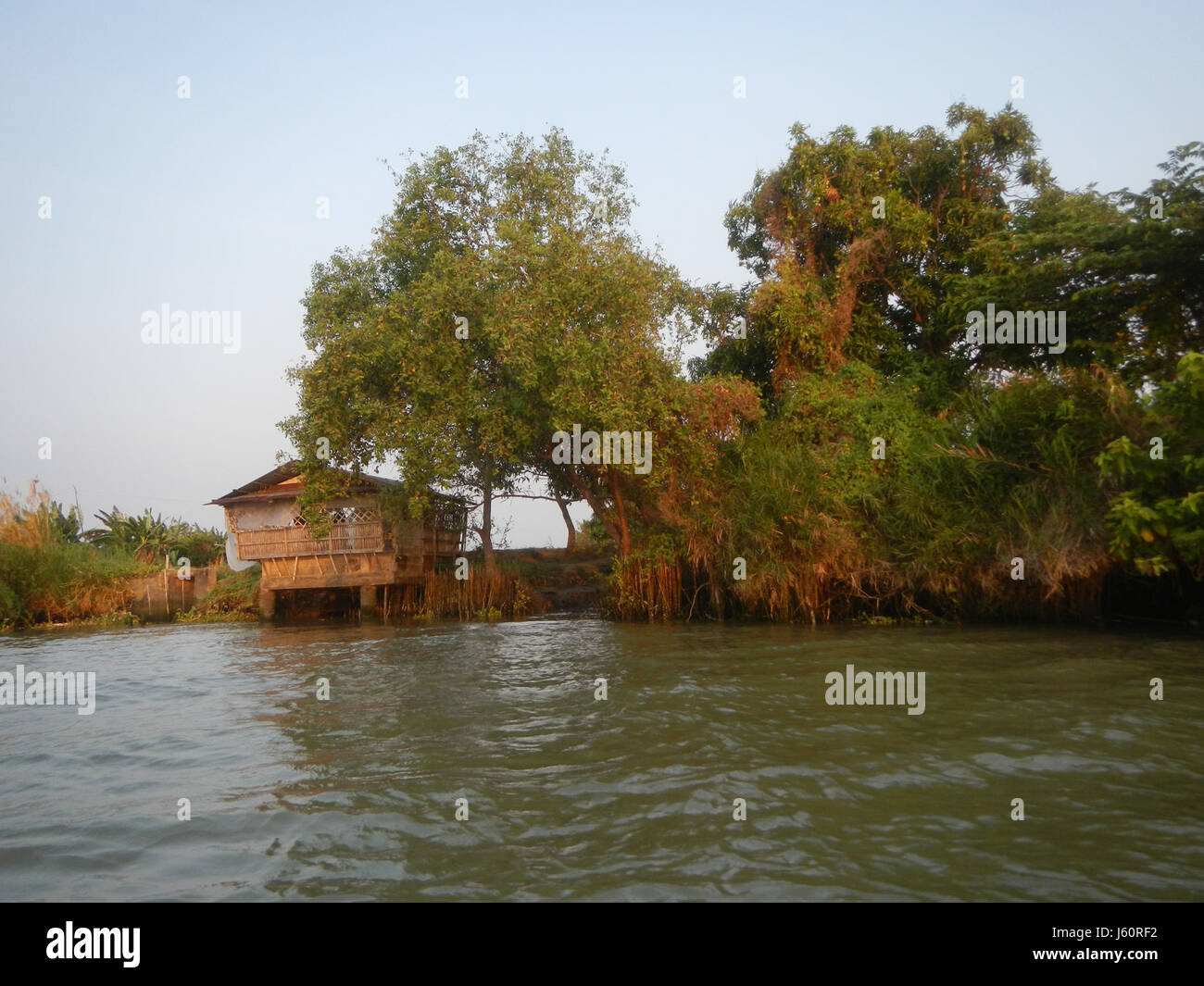 02906 Masantol Pampanga River Districts villages Riverbanks 13 Stock ...