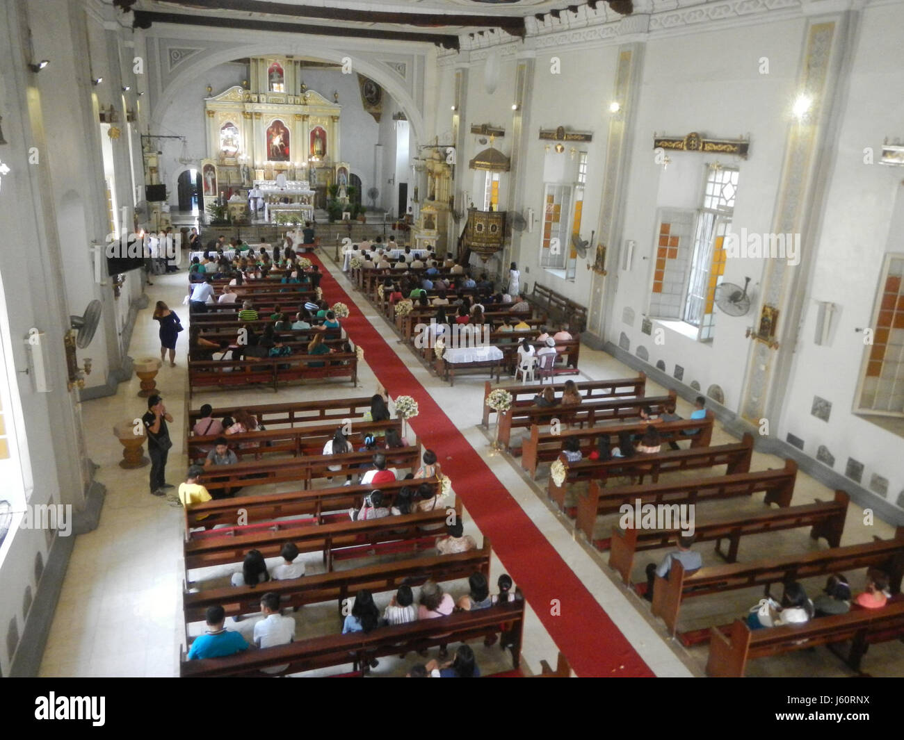 03073 Weddings at the Santiago Apostol Church Plaridel 2017 39 Stock ...