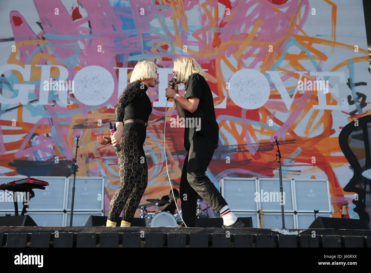 Grouplove seen performing at Coachella Weekend 1 Day 3 Featuring ...