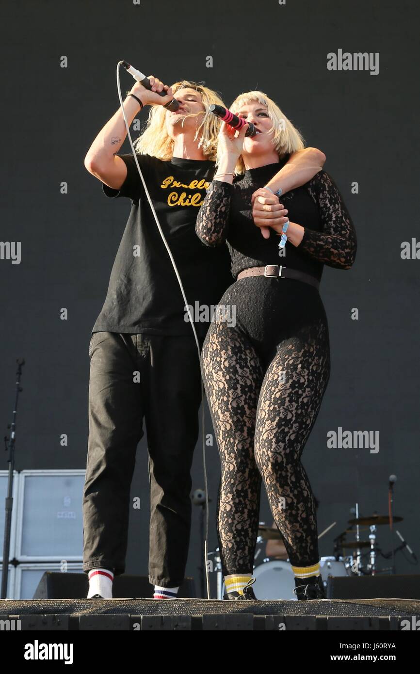 Grouplove seen performing at Coachella Weekend 1 Day 3 Featuring ...