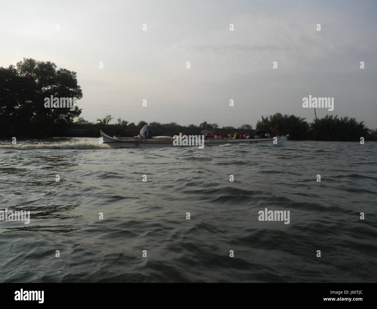 The photo captures the riverbanks of Panasahan in Malolos City, Bulacan ...