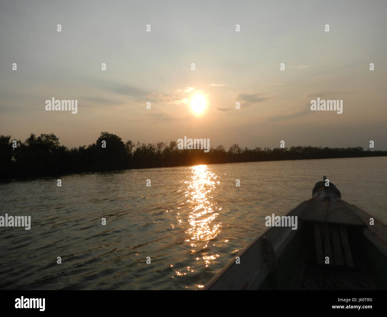 03940 Sunsets River banks Panasahan Malolos City Bulacan 02 Stock Photo ...