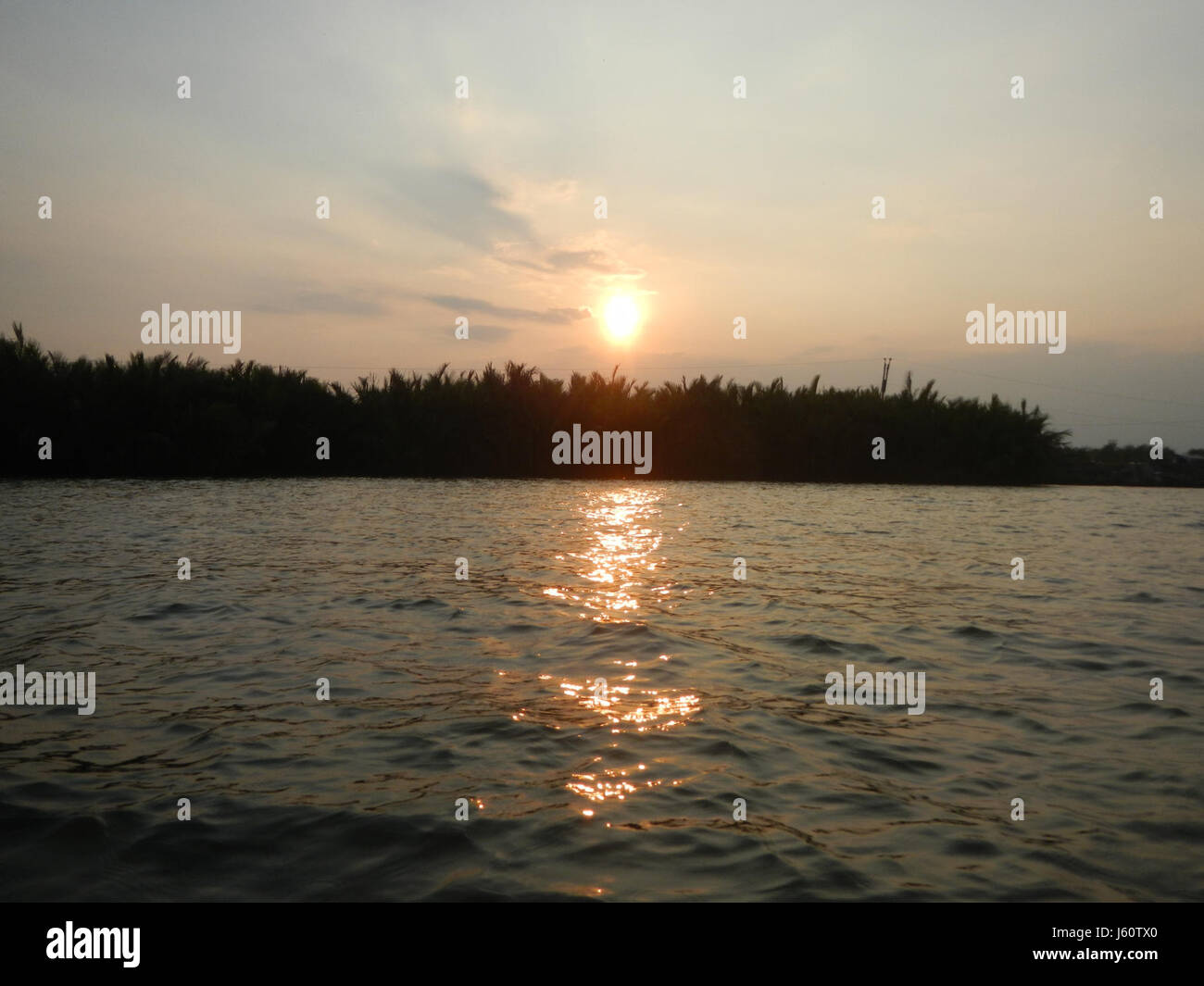 03992 Sunsets River banks Panasahan Malolos City Bulacan 06 Stock Photo ...