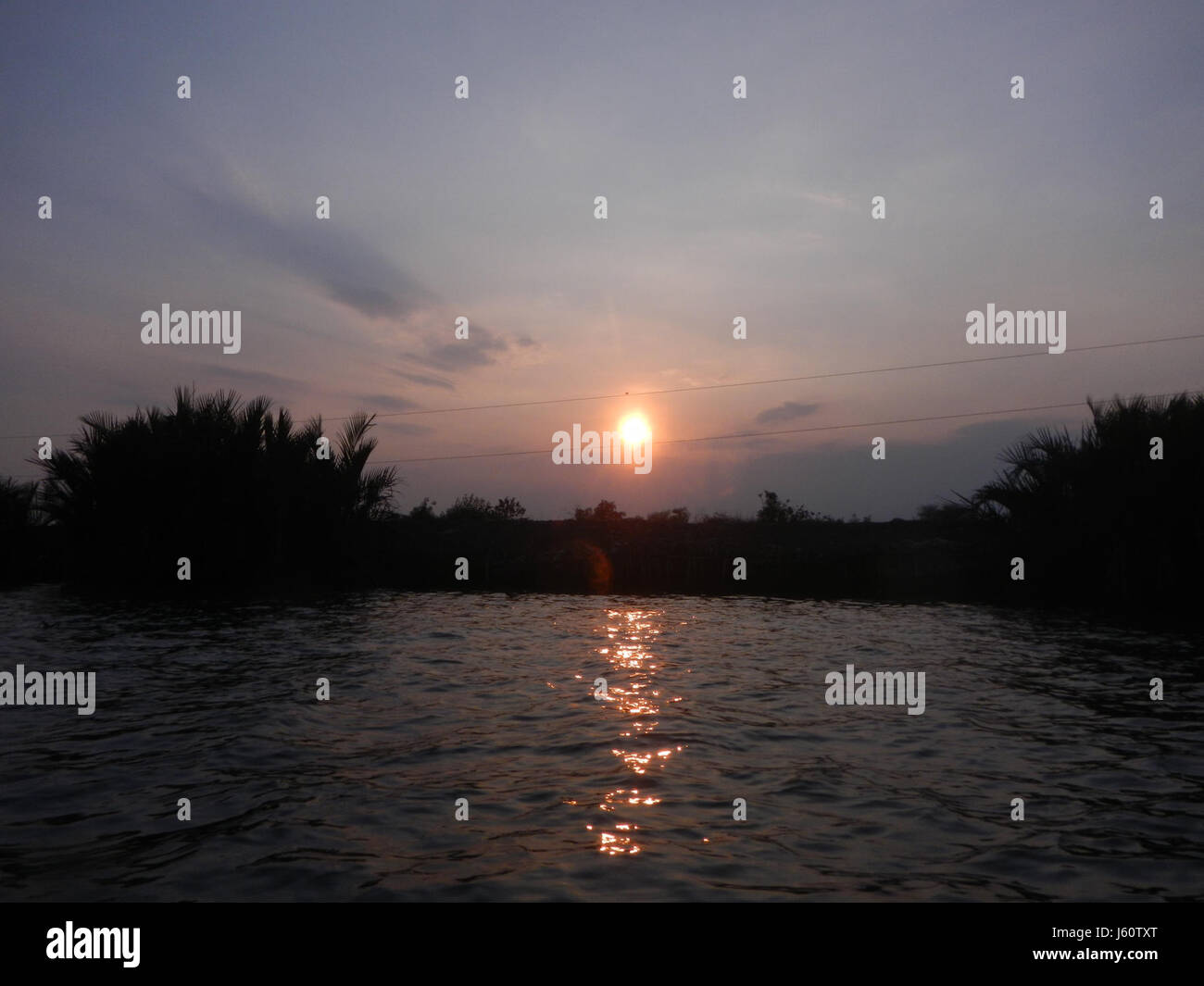 03992 Sunsets River banks Panasahan Malolos City Bulacan 29 Stock Photo ...