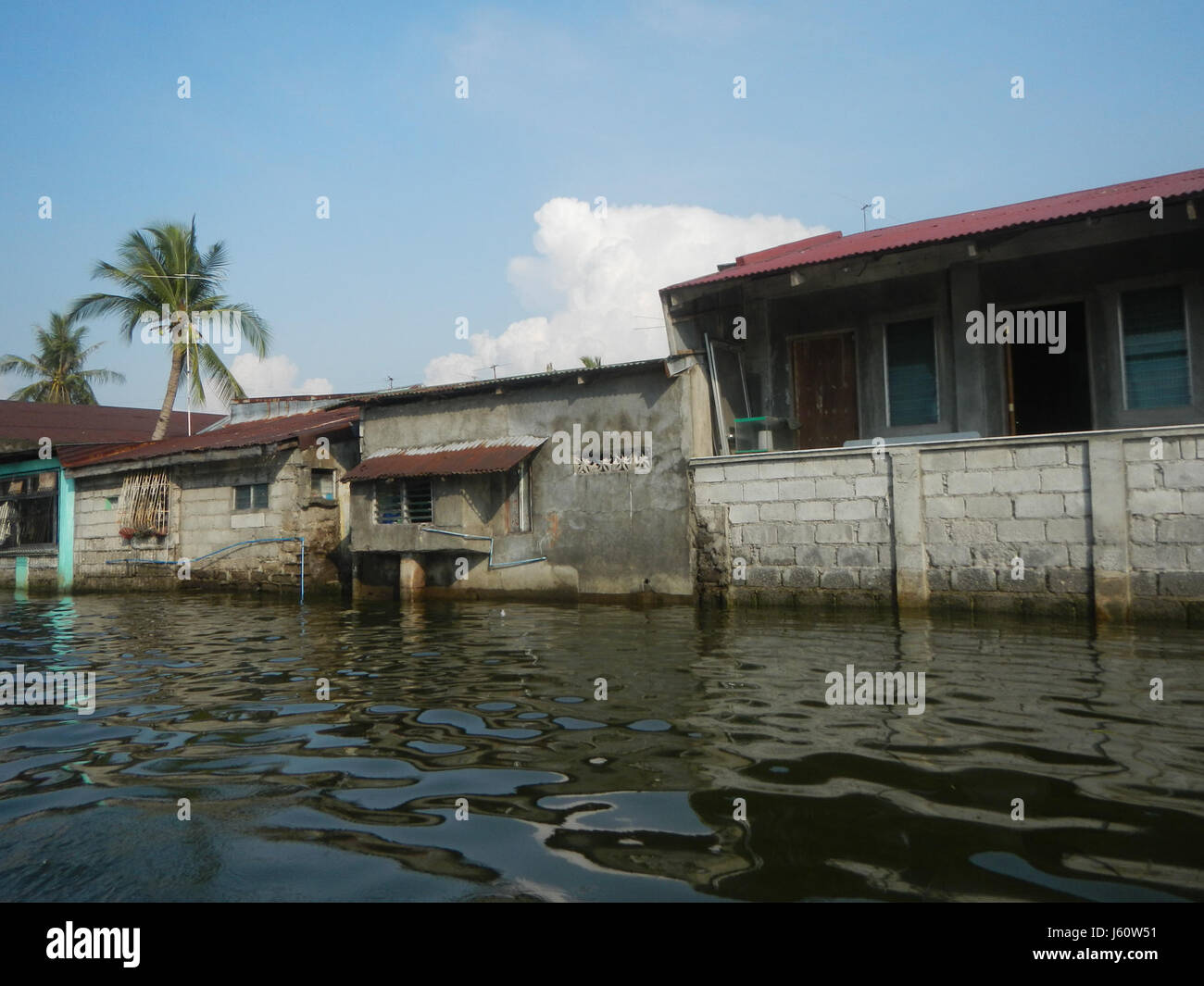This image showcases a map of the districts around the Malolos River in ...