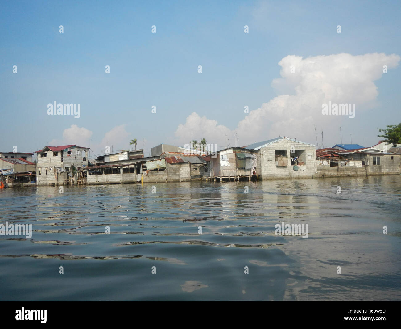 The image shows the Malolos River Districts in Bulacan, Philippines ...
