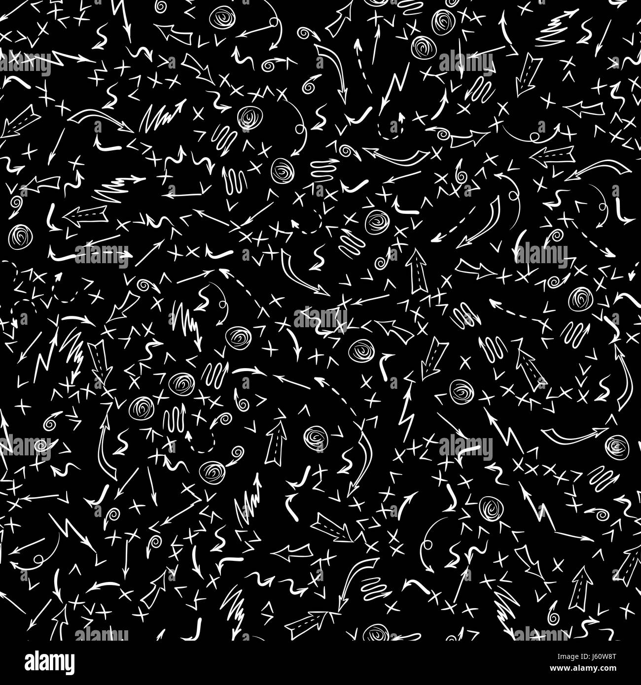 Different Arrows Seamless Pattern Stock Vector Image & Art - Alamy