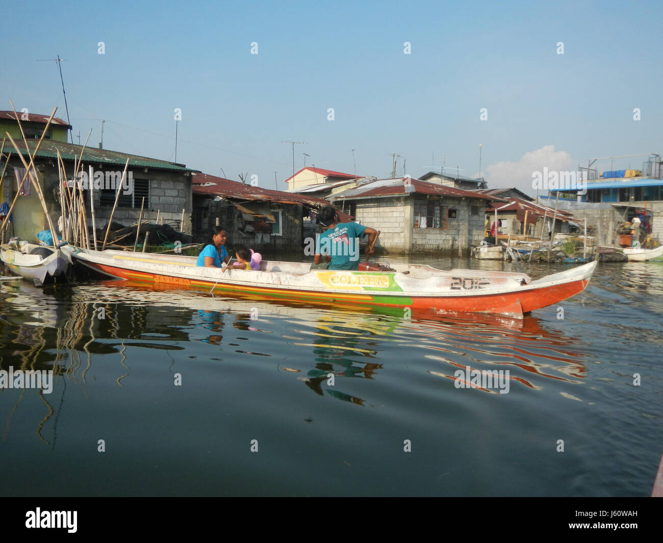 This map highlights the districts of Atlag, Panasahan, and Calero along ...