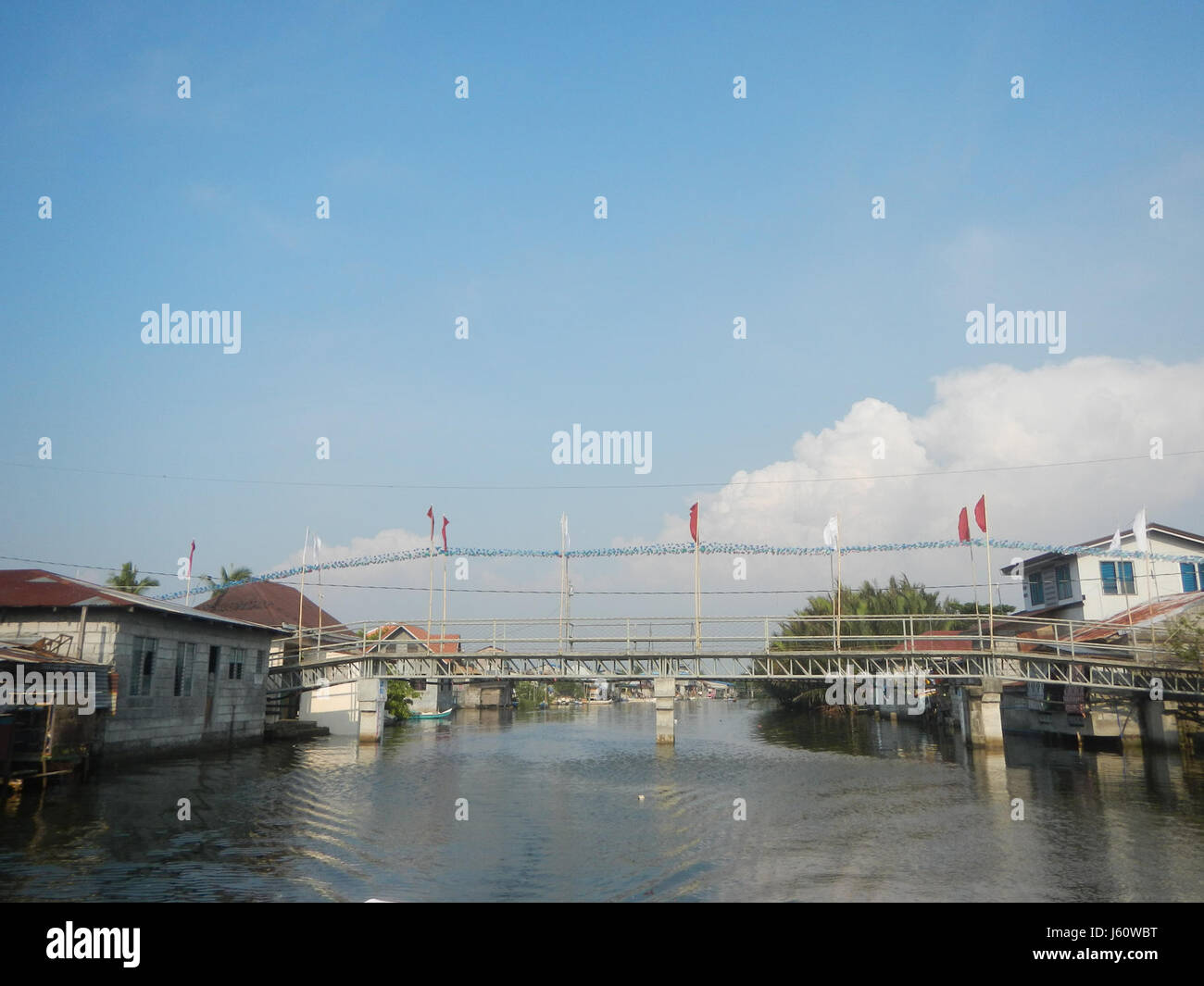 A geographical map of the Malolos River districts in the Philippines ...