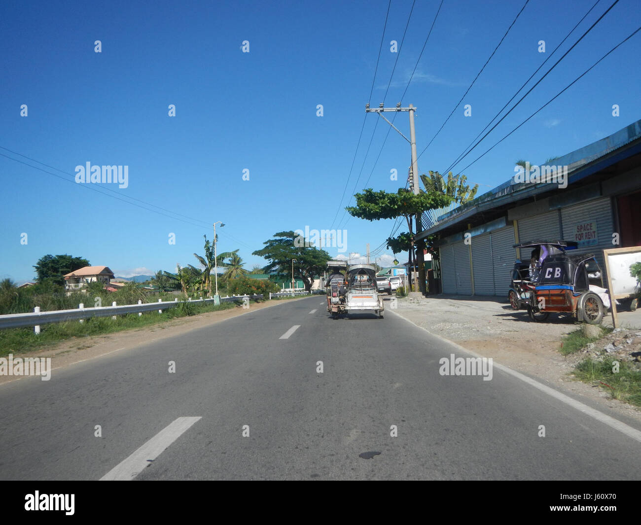 A map or photograph showcasing San Miguel Sibul Road in Bulacan ...
