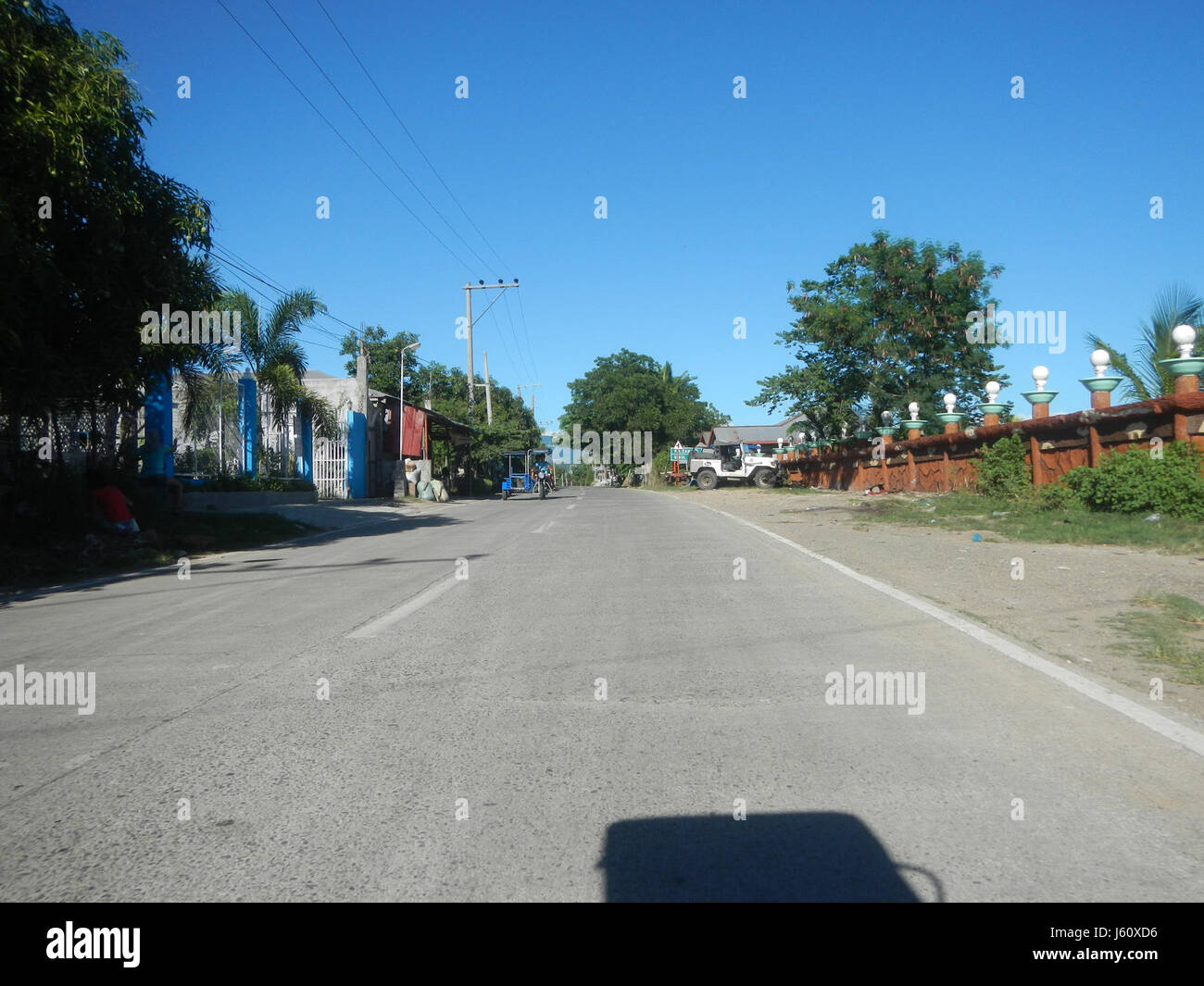 A map or photograph illustrating the rehabilitation of roads in the ...