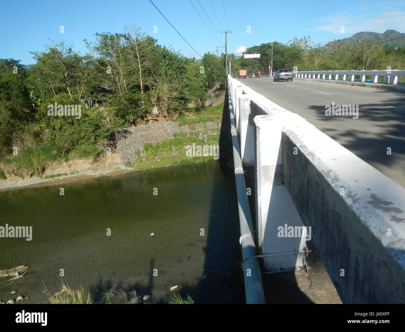 The construction of slope protection at Sibul Springs Bridge, located ...