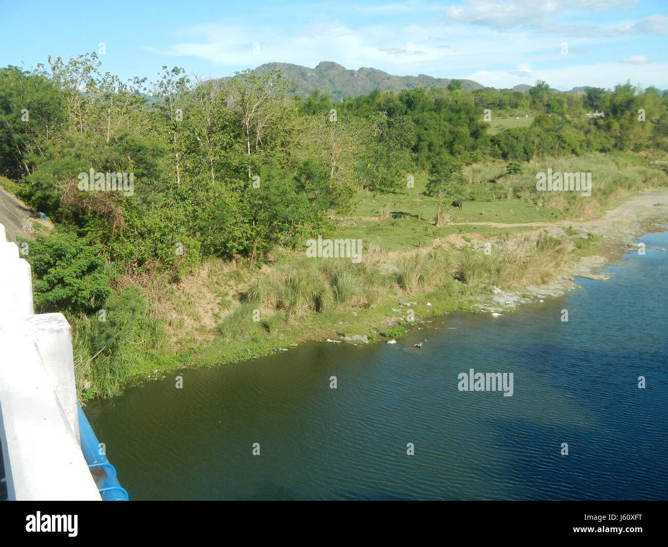 The construction of slope protection for the Sibul Springs Bridge over ...