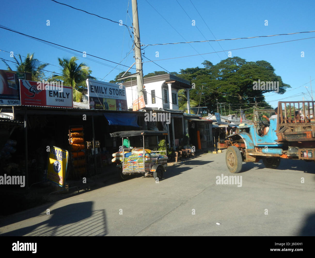 The image showcases San Miguel Sibul Road, a key thoroughfare in ...