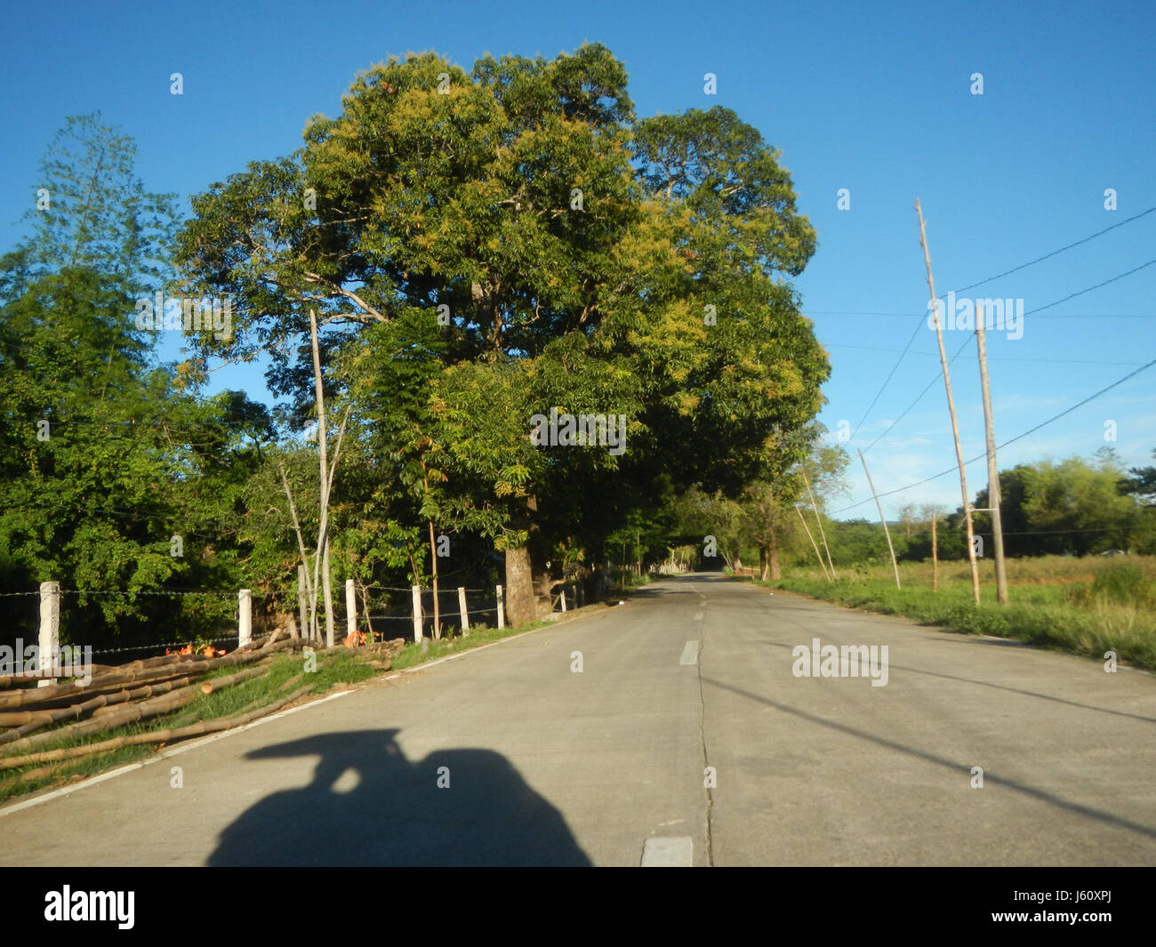 This image shows a portion of the San Miguel Sibul Road in Bulacan ...