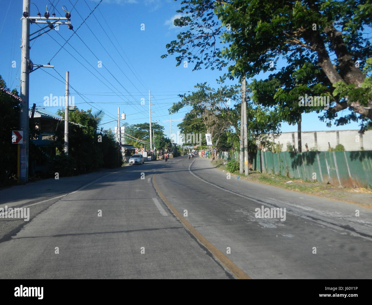02756 San Isidro, Nueva Ecija Highway Resort Roads Schools 02 Stock ...