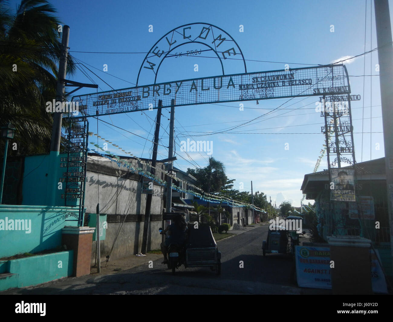 02756 San Isidro, Nueva Ecija Highway Resort Roads Schools 13 Stock ...