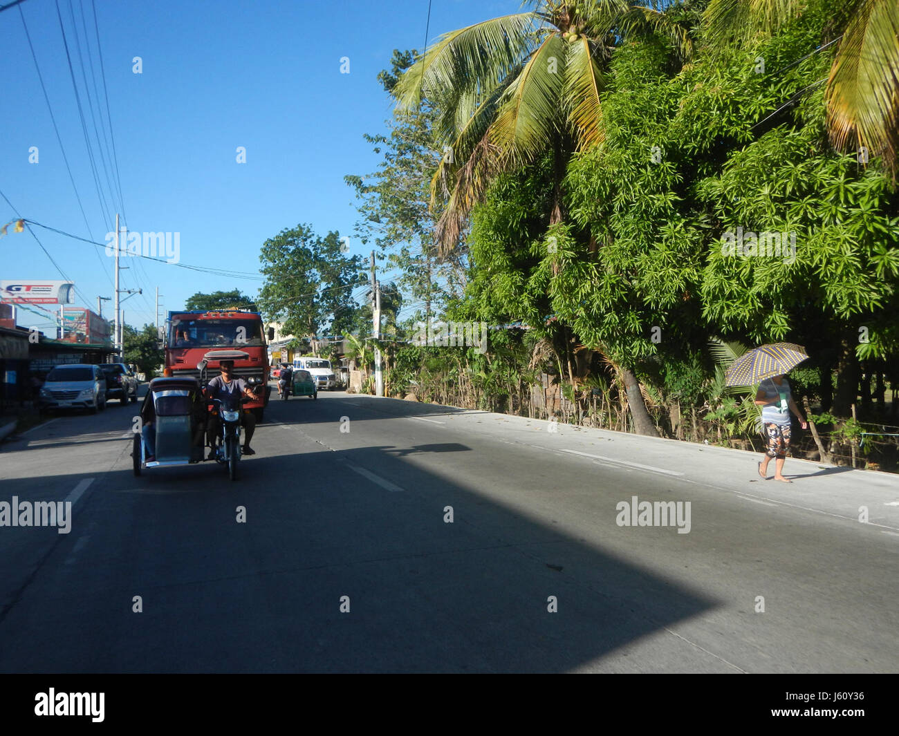 02756 San Isidro, Nueva Ecija Highway Resort Roads Schools 28 Stock ...