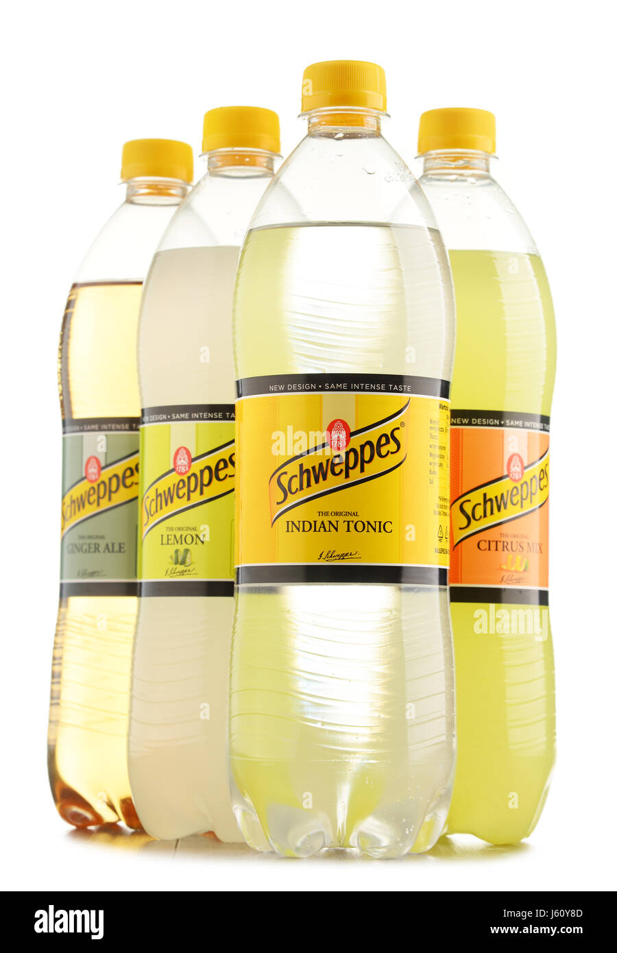 POZNAN, POLAND - OCT 13, 2016: Schweppes Comp. is a beverage ...