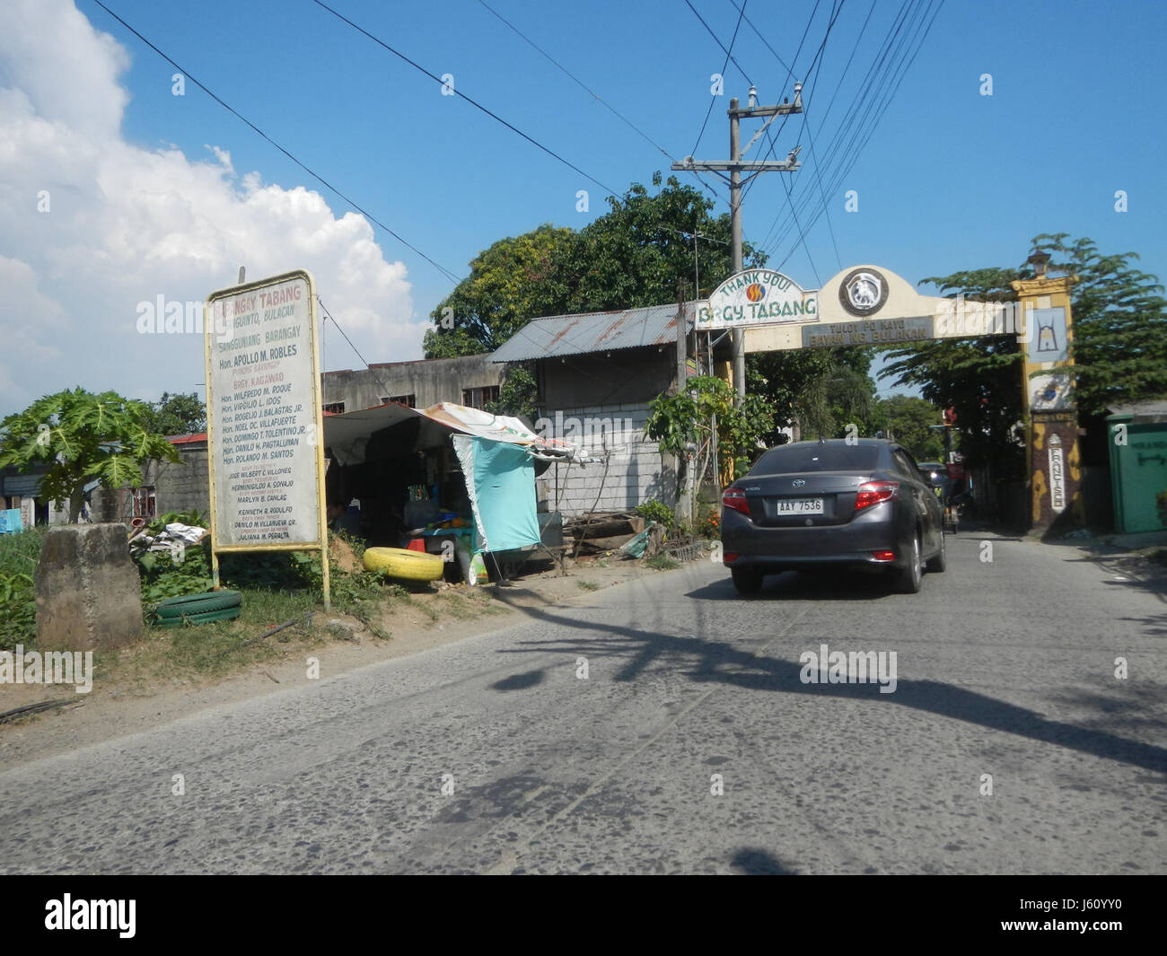 This image captures a view of Tabang, a place in Guiguinto, Bulacan. It ...