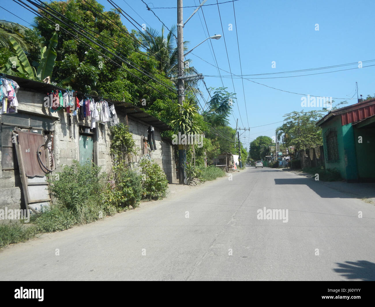 This image shows a road in Tabang, Guiguinto, San Francisco, Bulacan ...