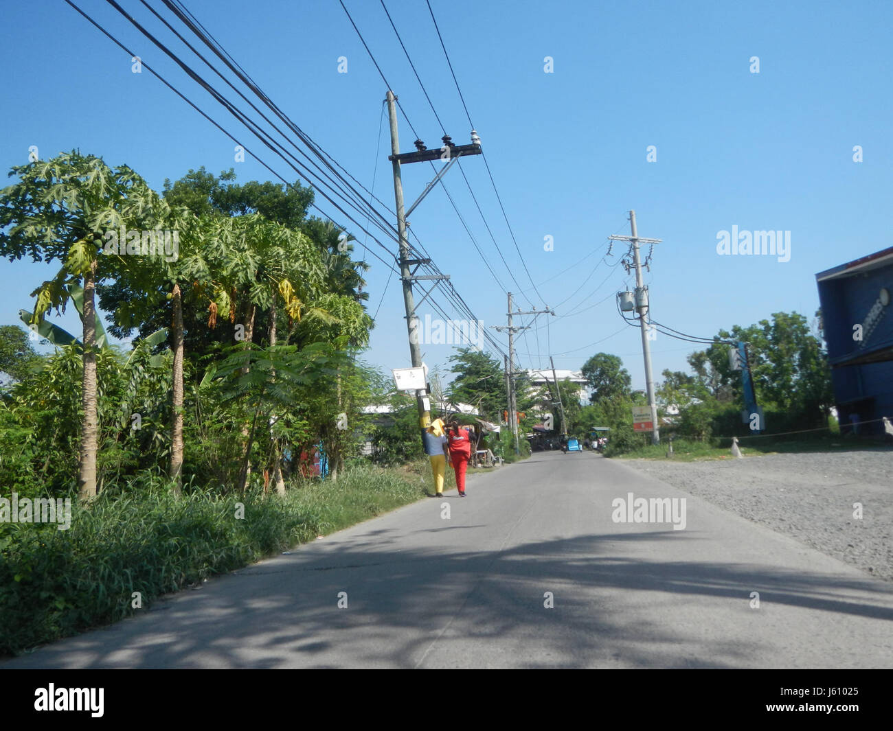 Photograph showing key roads and landmarks in Tabang, Guiguinto, San ...