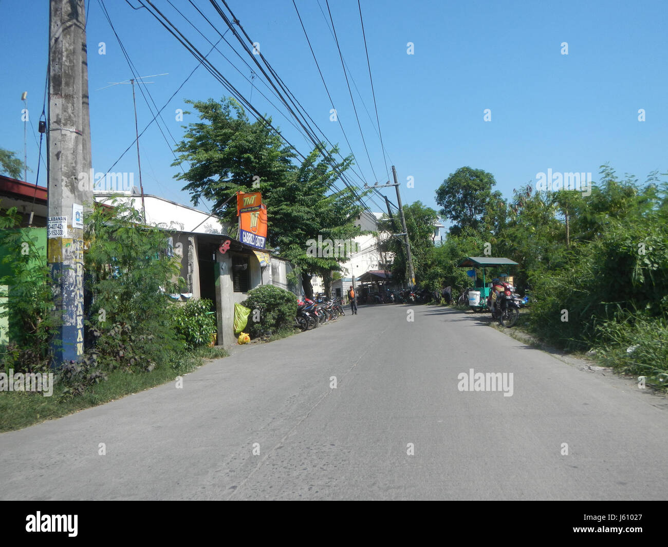 The roads and landmarks of Tabang, Guiguinto, and San Francisco in ...