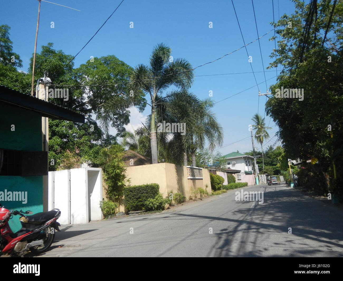 This photograph captures the roads and landmarks in the Tabang ...