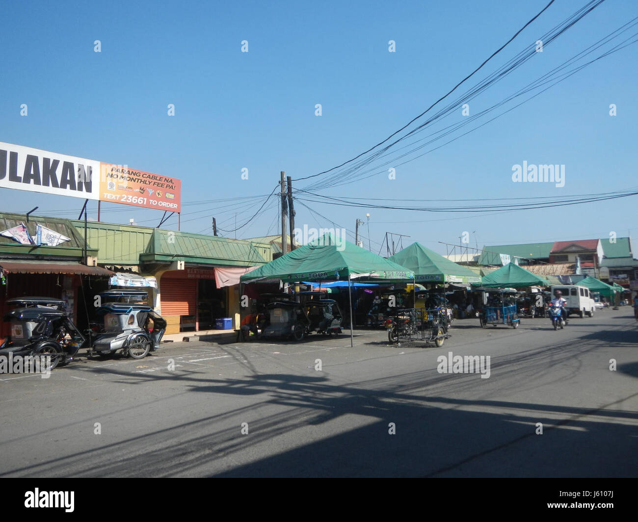 This image captures notable landmarks in Bulakan, Bulacan, particularly ...