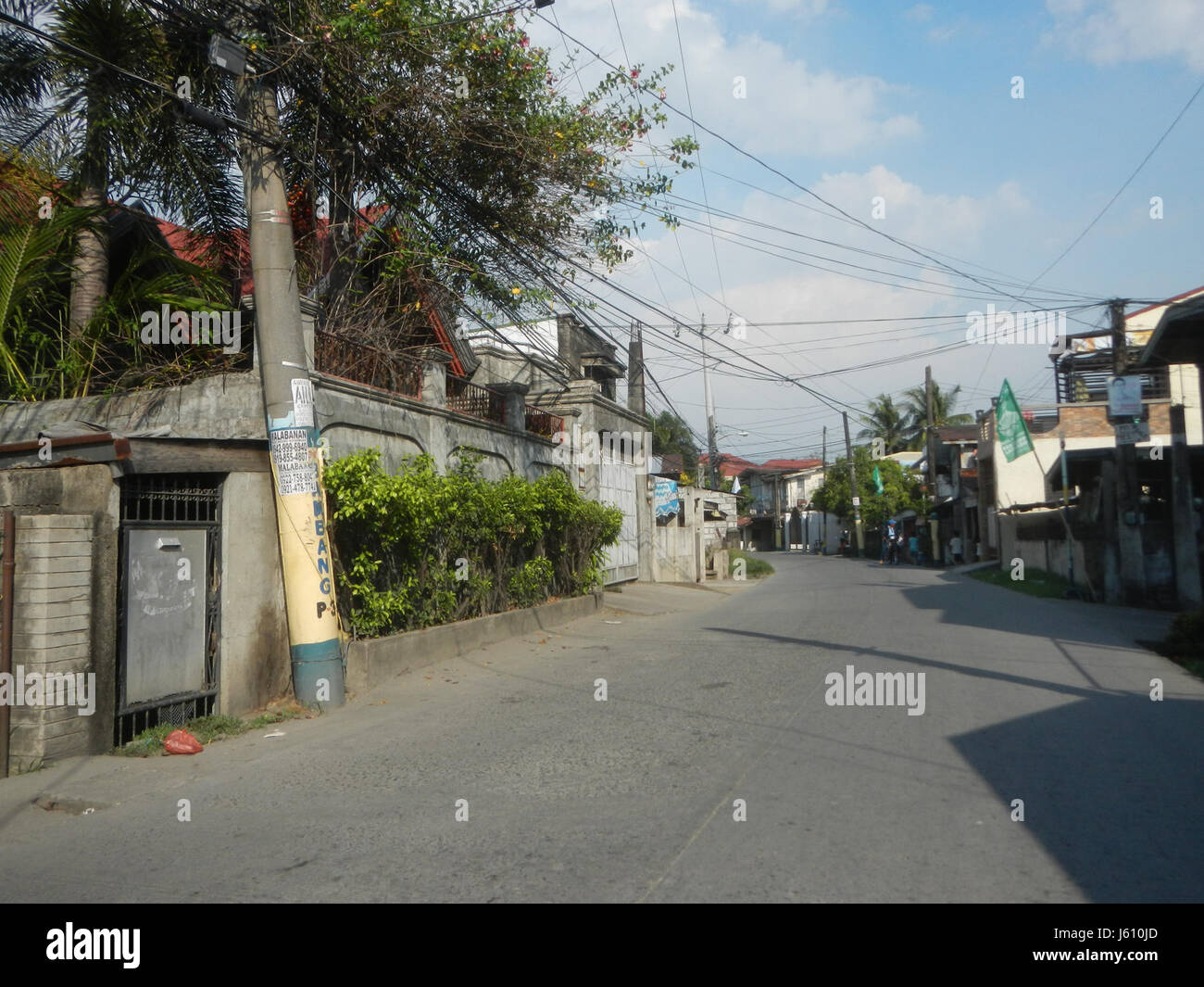 The image depicts roads, villages, and landmarks in Bulakan, Bulacan ...