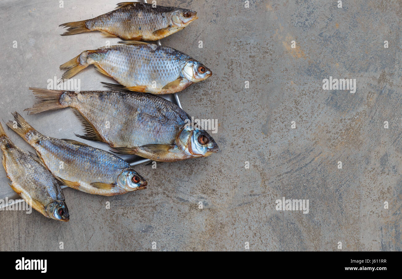 Taranka, Sun Dried Salty River Fish, Classic Beer Snack in Post Soviet ...