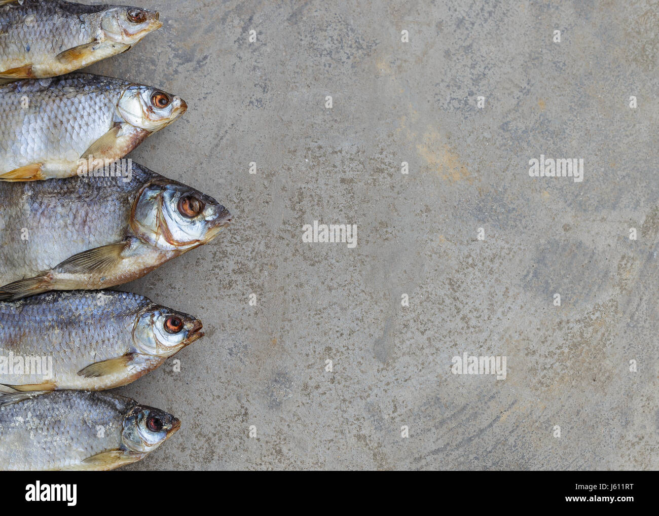 Taranka, Sun Dried Salty River Fish, Classic Beer Snack in Post Soviet ...