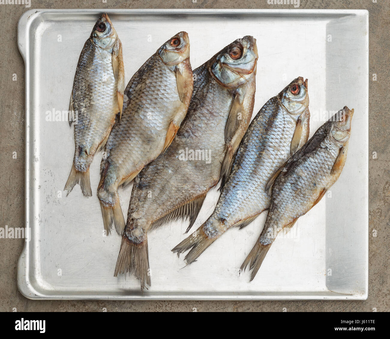 Taranka, Sun Dried Salty River Fish, Classic Beer Snack in Post Soviet ...