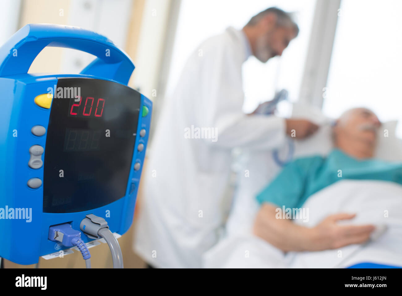 a life monitoring machine Stock Photo - Alamy