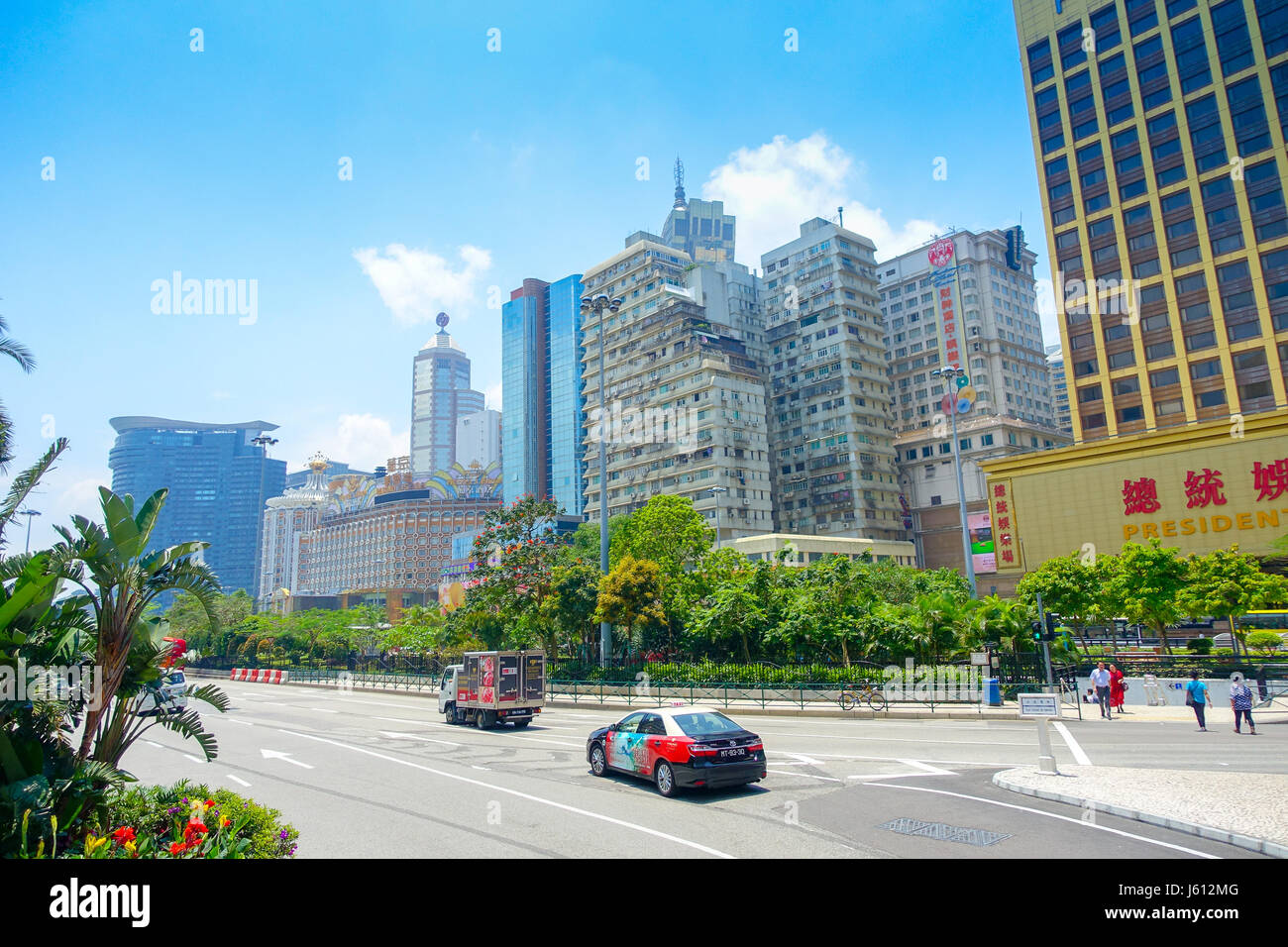 Macau residential buildings hi-res stock photography and images - Alamy