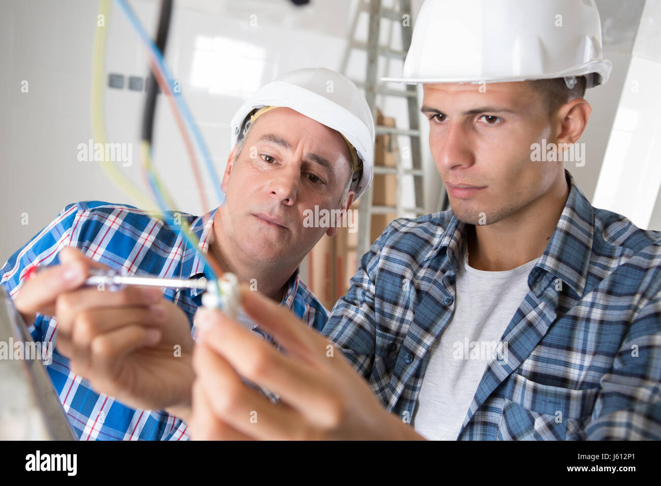 knowing the cables Stock Photo - Alamy