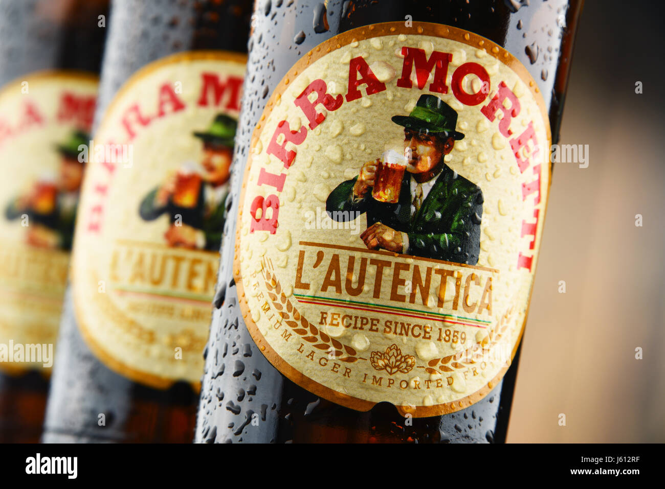 Birra moretti logo hi-res stock photography and images - Alamy
