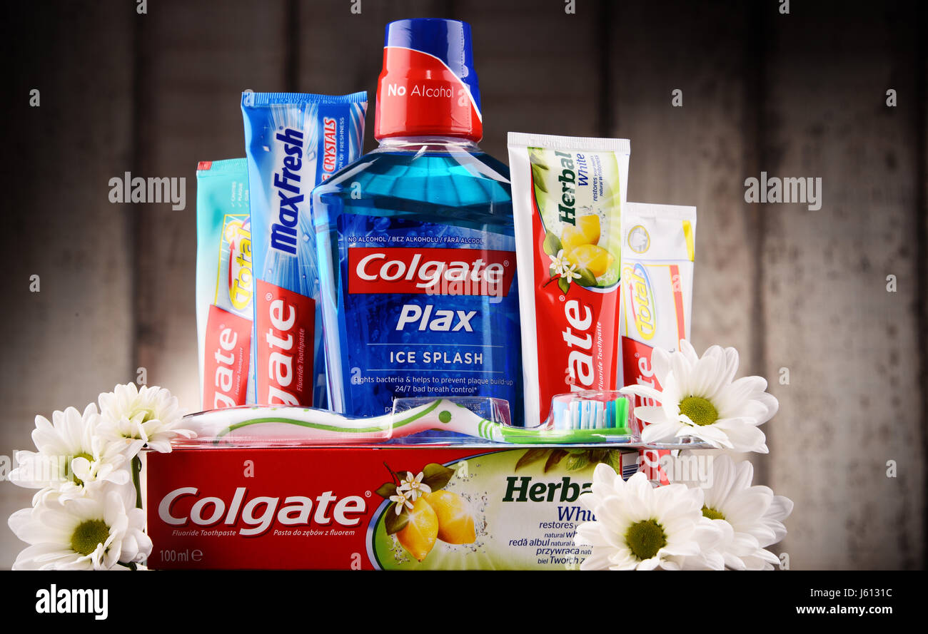 Colgate products hi-res stock photography and images - Alamy