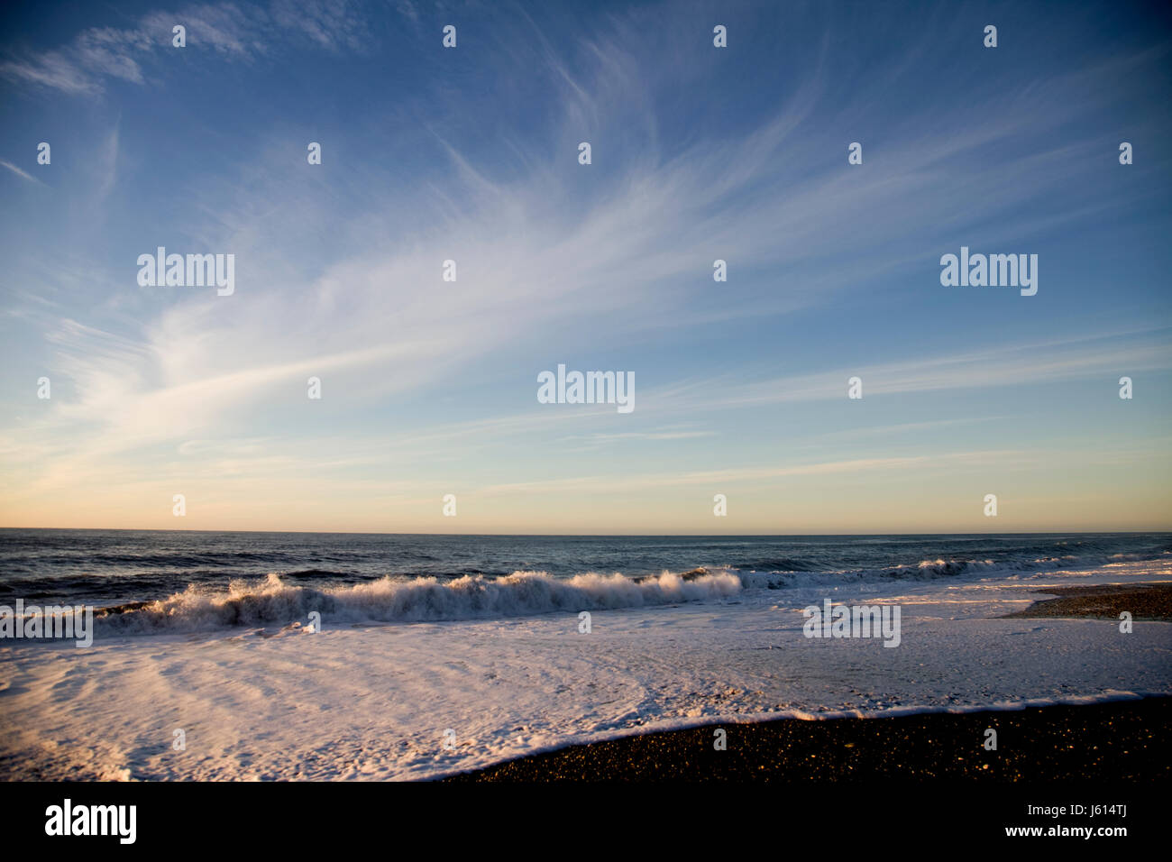 Ocean View New Zealand South Island West Coast Stock Photo - Alamy