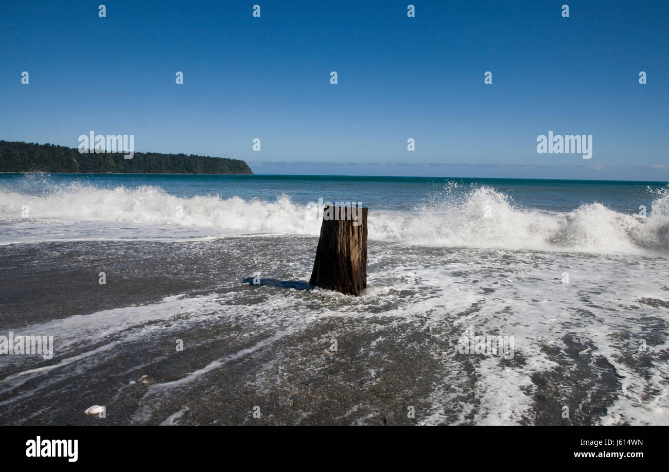 Ocean View New Zealand South Island West Coast Stock Photo - Alamy