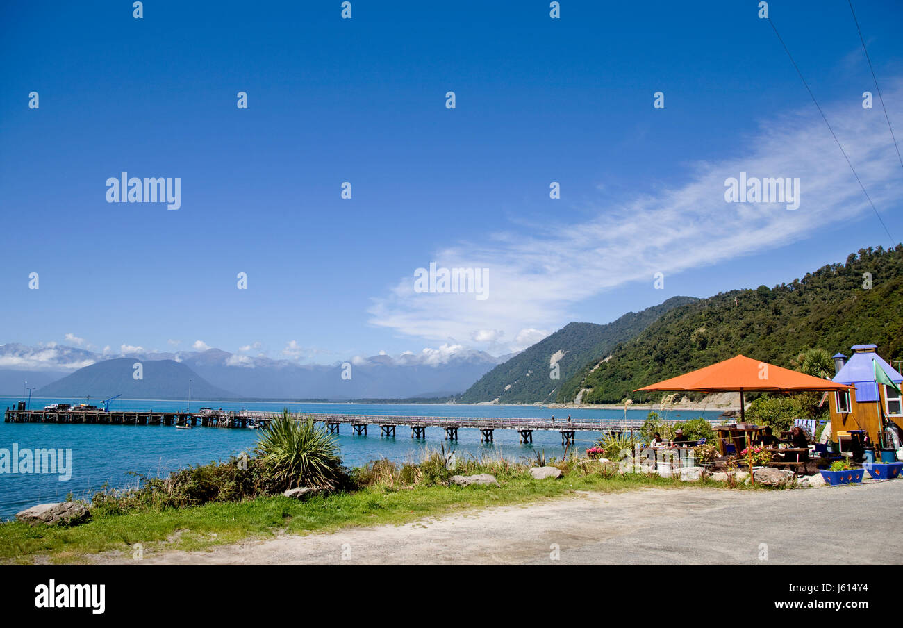 Jackson Bay New Zealand South Island West Coast Stock Photo - Alamy