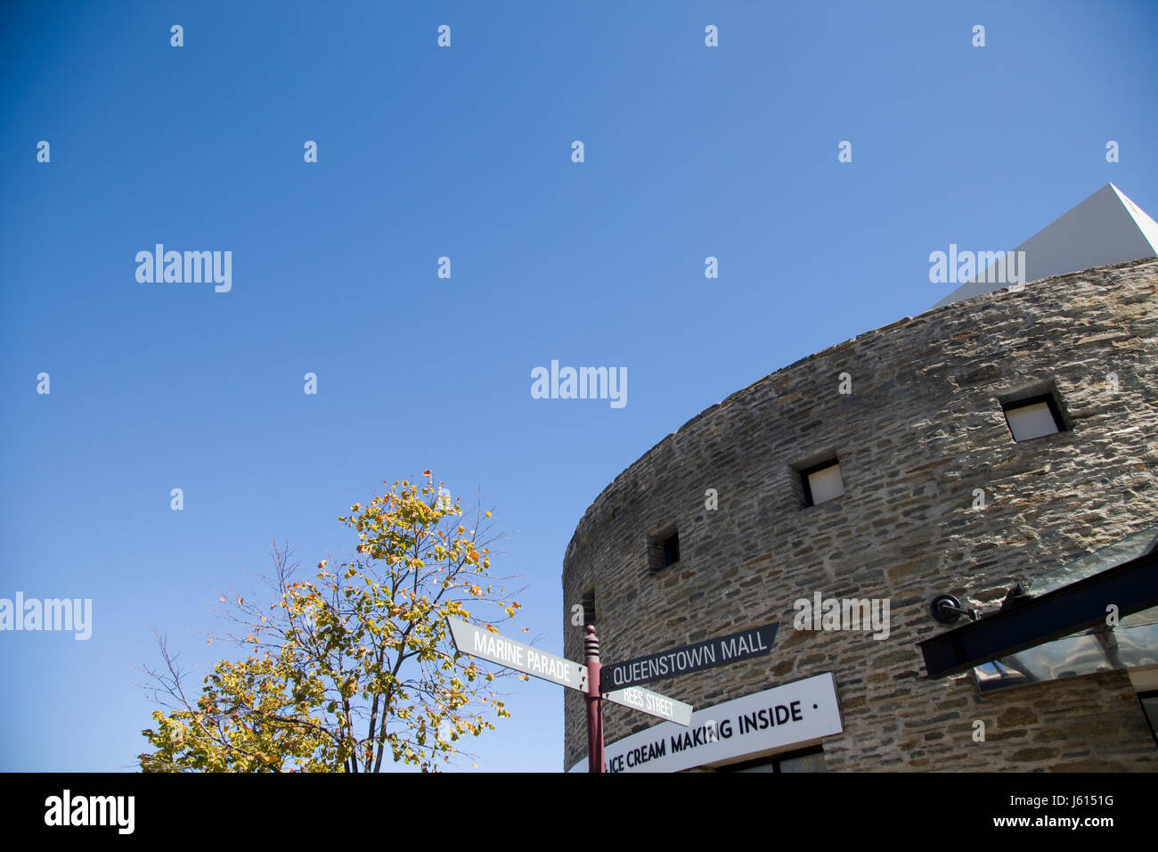 Queenstown New Zealand South Island Adventure Capital Stock Photo - Alamy