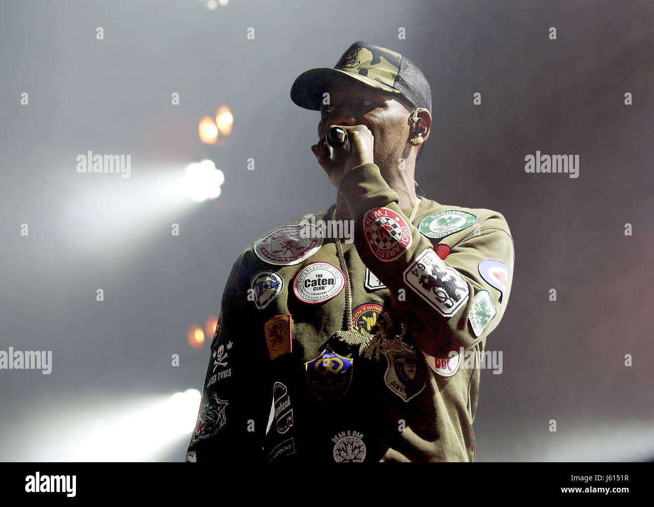 Giggs Performing at Manchester O2 Ritz Featuring: Giggs, Nathaniel ...