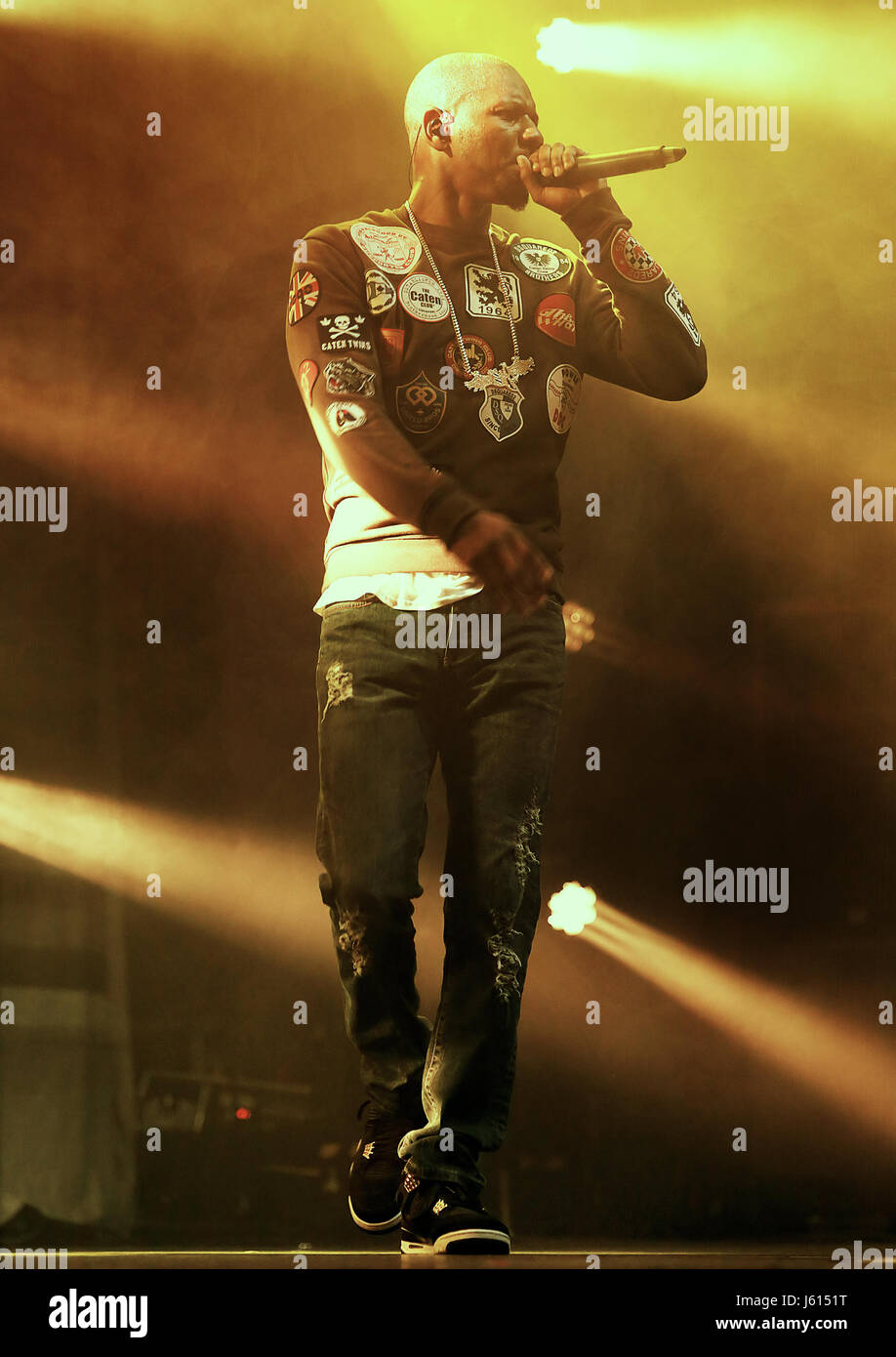 Giggs Performing at Manchester O2 Ritz Featuring: Giggs, Nathaniel ...