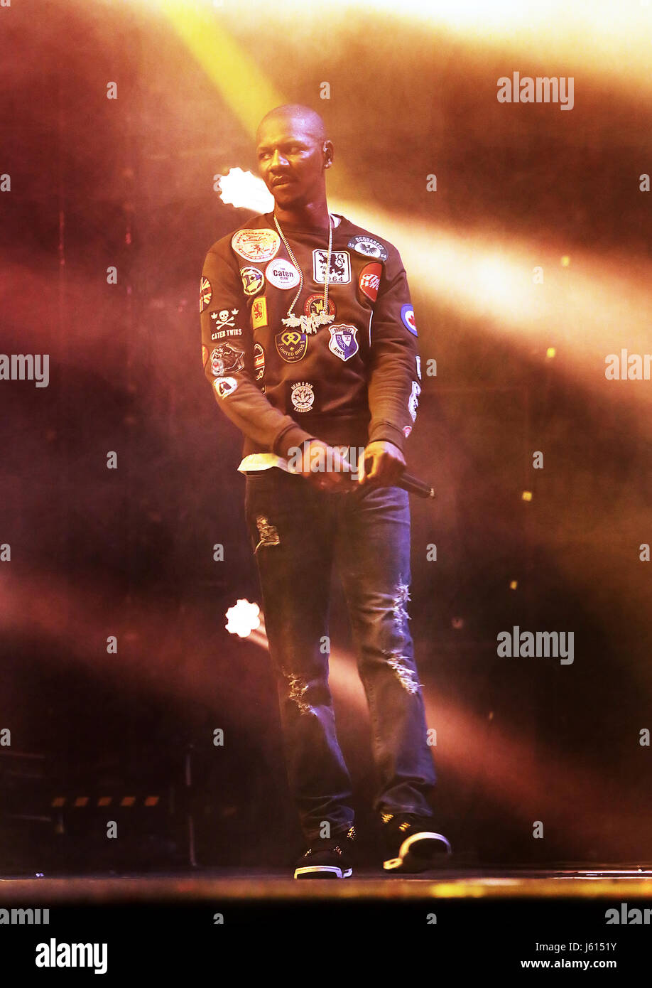 Giggs Performing at Manchester O2 Ritz Featuring: Giggs, Nathaniel ...