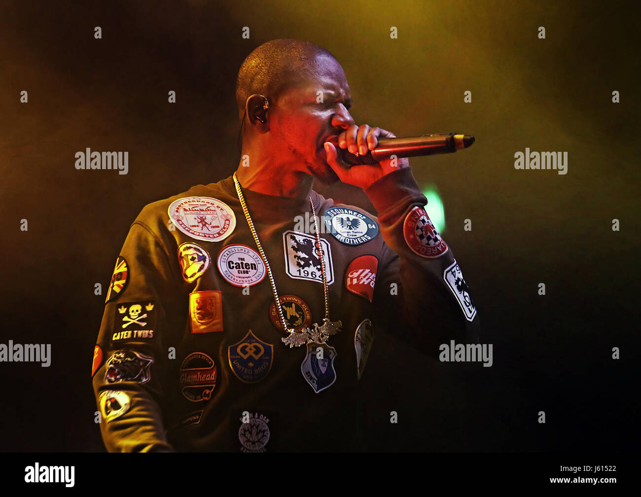 Giggs Performing at Manchester O2 Ritz Featuring: Giggs, Nathaniel ...