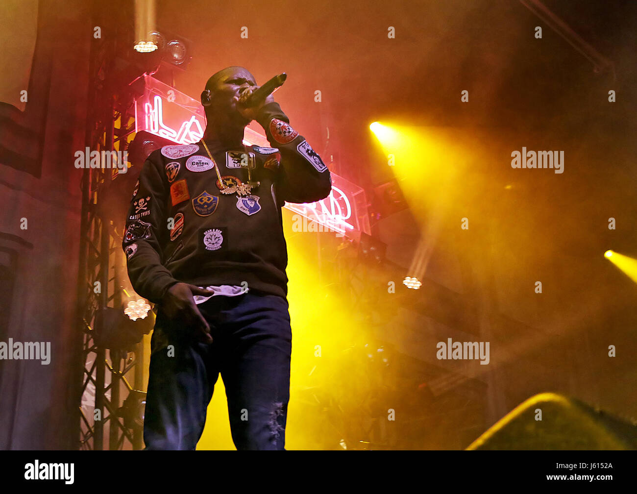 Giggs Performing at Manchester O2 Ritz Featuring: Giggs, Nathaniel ...