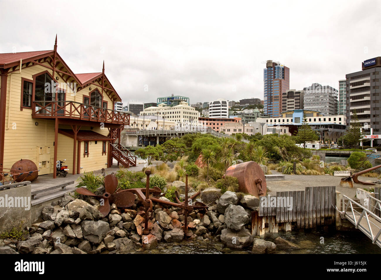 Wellington New Zealand City Downtown Waterfront View Stock Photo - Alamy