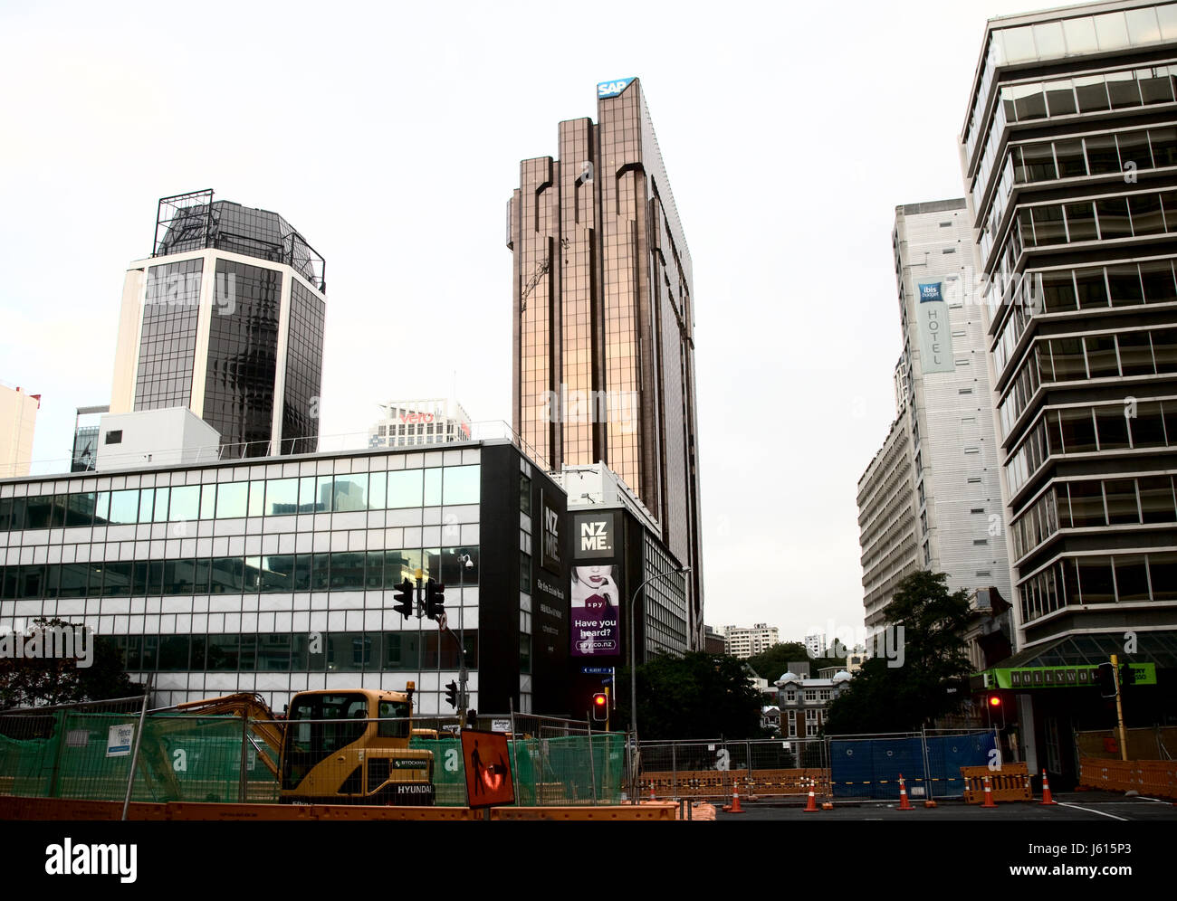 Auckland New Zealand City View Urban Downtown Stock Photo - Alamy